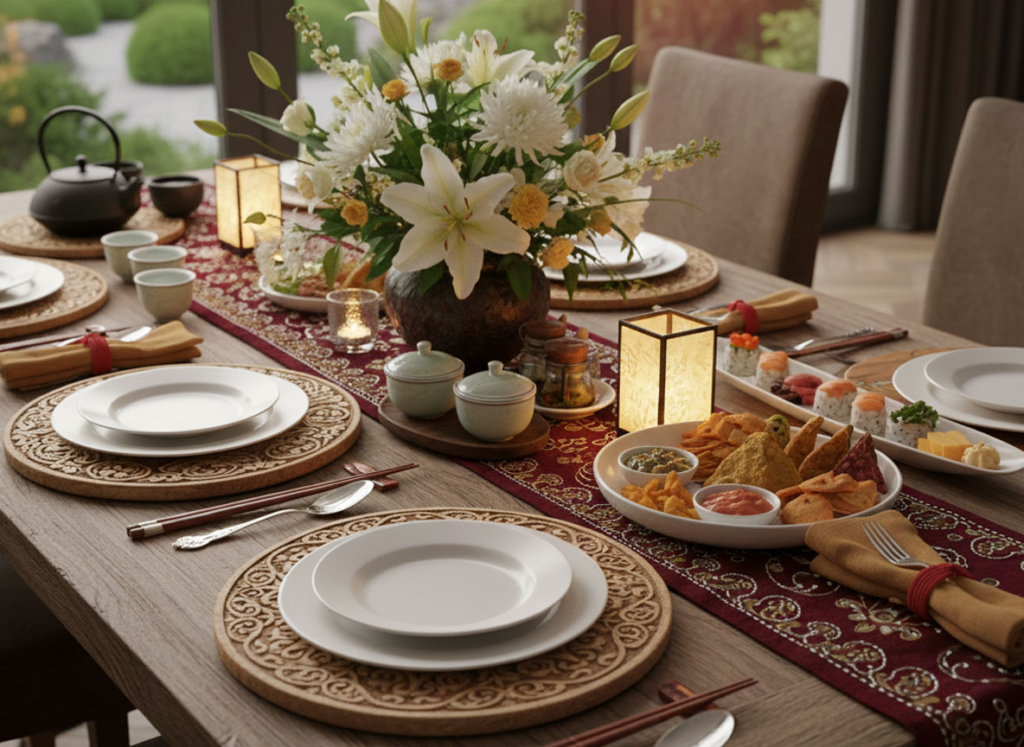 Bengali Inspired Tablescape – Where Heritage Meets Modern Elegance ...